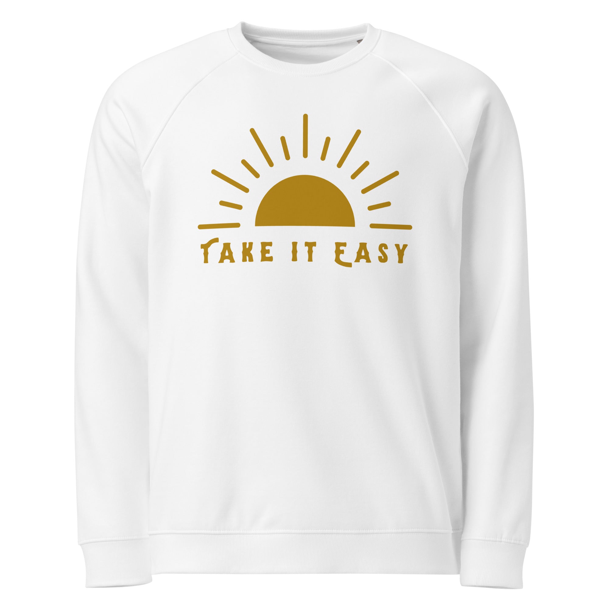 Take It Easy organic sweatshirt – The Salty Bay Co.